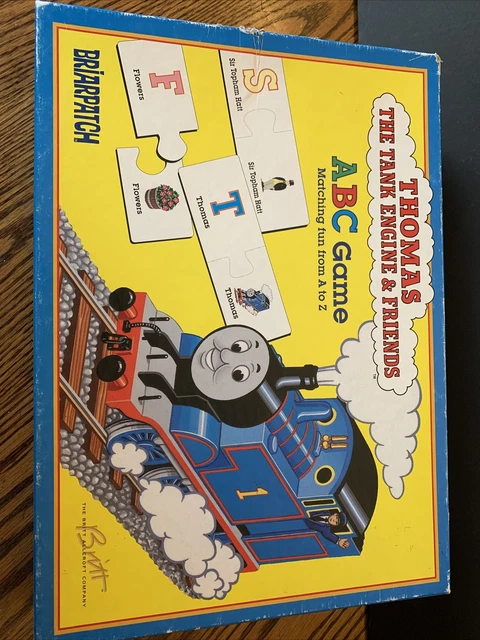 THOMAS THE TANK Engine & Friends ABC Matching Game A To Z Briarpatch ...