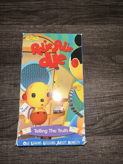DISNEY PLAYHOUSE 2002 VHS Tape Rolie Polie Olie: Telling the Truth £6. ...
