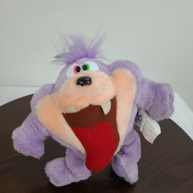 VINTAGE 1990 TINY Toon Adventures Dizzy Devil Tasmanian Devil Purple ...