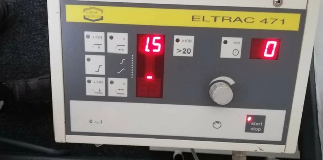 SPINAL TRACTION PACKAGE (unit+table+harnesses) Enraf / Eltrac 471 £ ...