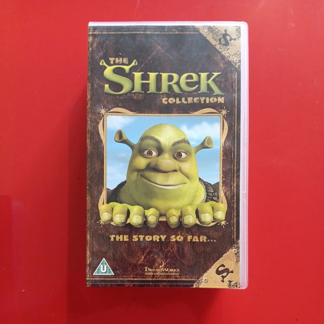 THE SHREK COLLECTION 1 & 2 VHS Double Tape Pack Kids Family Movies ...