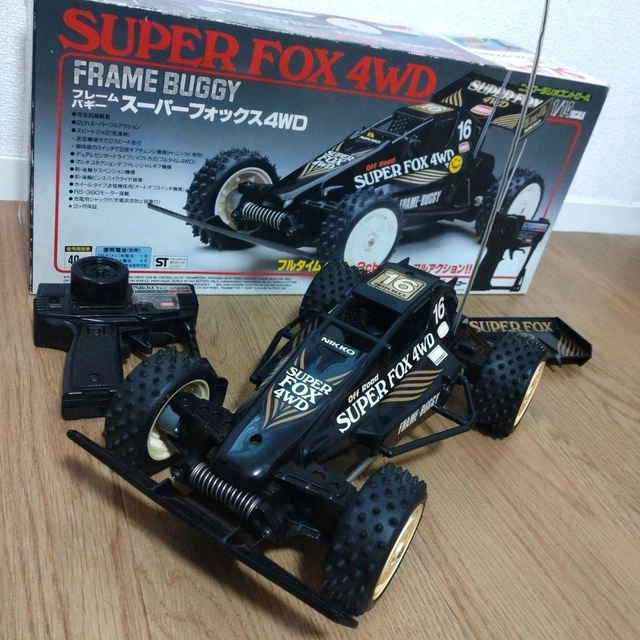 NIKKO SUPER FOX 4WD Frame Buggy RC Model For Parts Junk Condition £86. ...