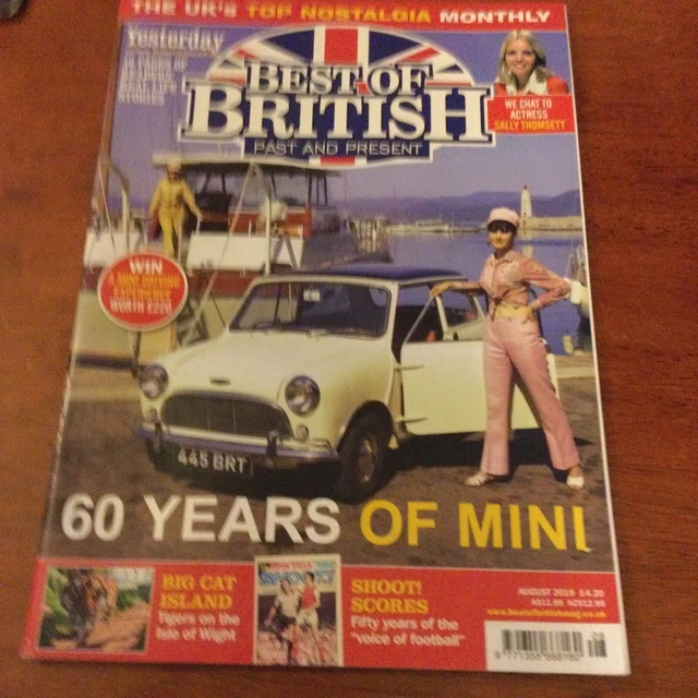 BEST OF BRITISH Magazine, August 2019, Shoot, Sally Thomsett, Mini Car ...