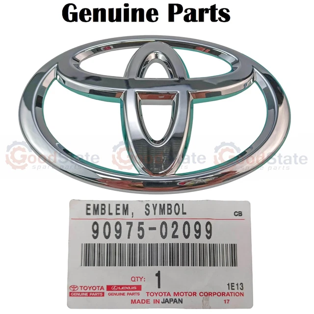 GENUINE TOYOTA LANDCRUISER 200 Series VDJ Back Tailgate TOYOTA Badge ...