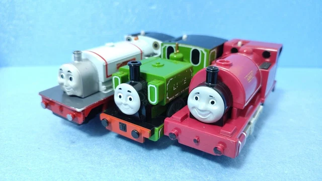 PLARAIL TOMY TRACKMASTER Thomas & Friends Luke Skarloey Stanley Set ...