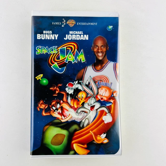SPACE JAM VHS Video Tape Clamshell Case Michael Jordan, Wayne Knight ...