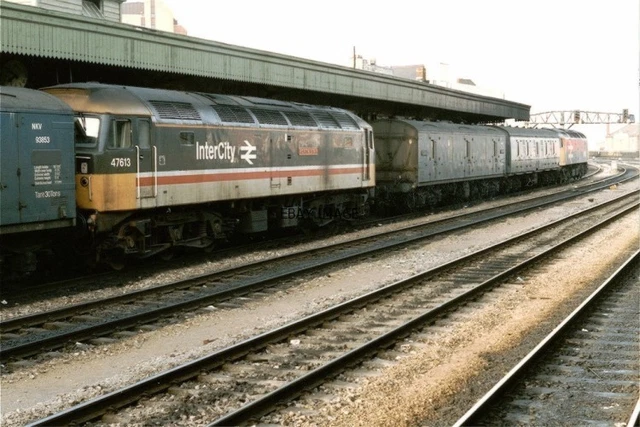 PHOTO CLASS 47 Loco No 47591 At Cardiff 1988 EUR 1,84 - PicClick FR