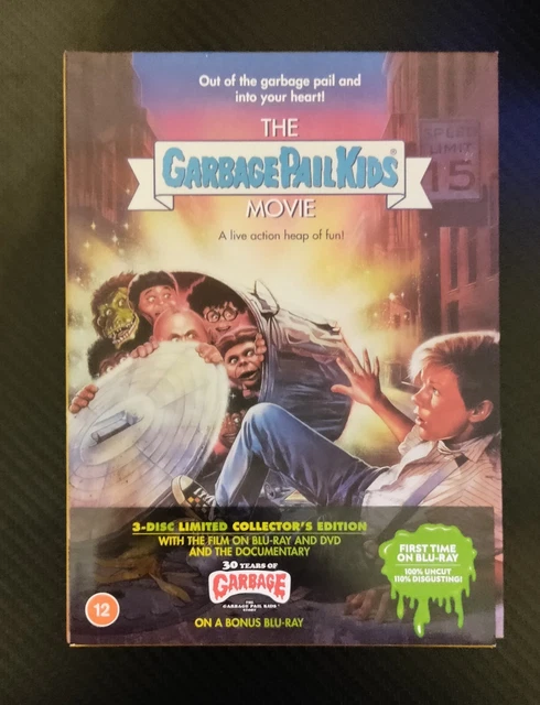 THE GARBAGE PAIL Kids Movie Limited Collectors edition DVD + Blu-ray £ ...