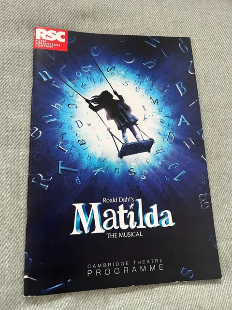 MATILDA THE MUSICAL - Cambridge Theatre Programme £3.32 - PicClick UK