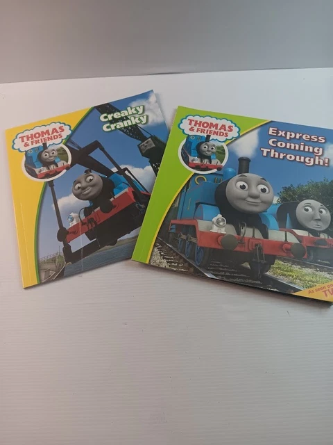 THOMAS & FRIENDS CREAKY CRANKY +EXPRESS COMING THROUGH Paperback Bundle ...