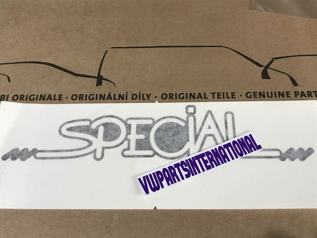 VW GOLF MK3 Sonderedition Aufkleber Sticker Aufschrift Emblem Neu NOS ...