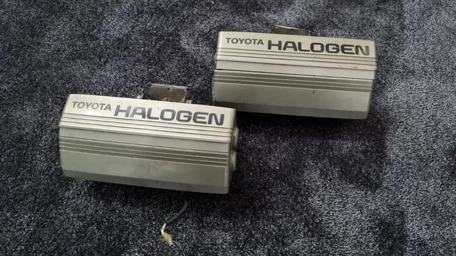 RARE TOYOTA RETRACTING fog lights lamps JDM AE86 MR2 Supra £599.99 ...