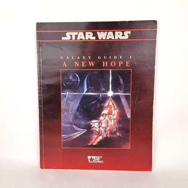 WEST END STAR Wars Galaxy Guide #1 - A New Hope (Revised Ed) VG £27.45 ...