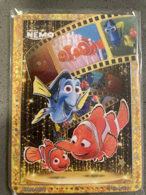 DISNEY PIXAR 100 Finding Nemo Gold /50 37th Oscars Trading Card Rare £ ...