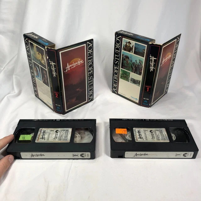 APOCALYPSE NOW (VHS, 1981, Paramount Gatefold, 2 Tape Set) Marlon Brando £30.64 - PicClick UK