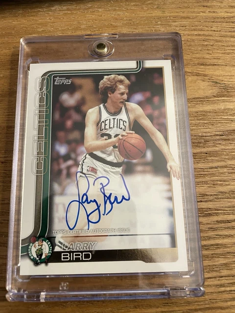 2025/26 TOPPS BASKETBALL Larry Bird Auto TFRA-LB Autograph Boston ...