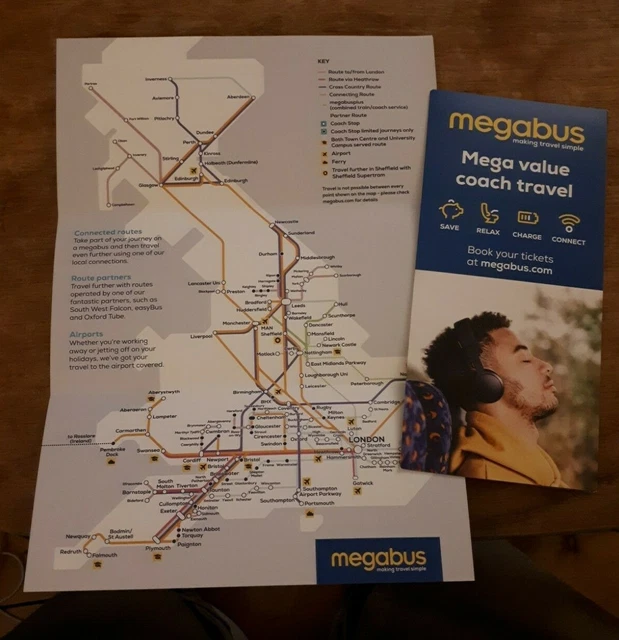 STAGECOACH MEGABUS UK network guide February 2020 Edition £1.55 ...