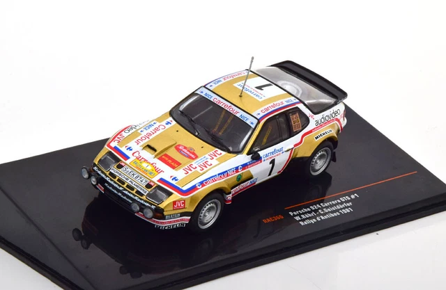 PORSCHE 924 CARRERA Gts #1 Rallye D'antibes 1981 Rohrl Geistdoerfer Ixo ...