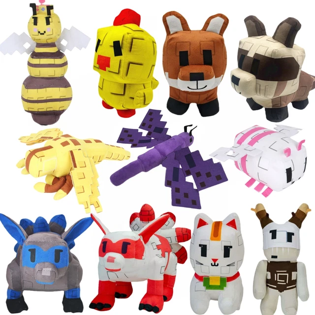 GROW A GARDEN Plush Fox Roblox Raccoon Plush Anime Soft Doll Stuffed ...