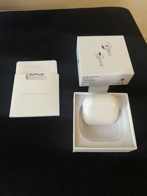 APPLE AIRPODS 4 ANC – Genuine – Used Once – Serial Shown – Original Box ...