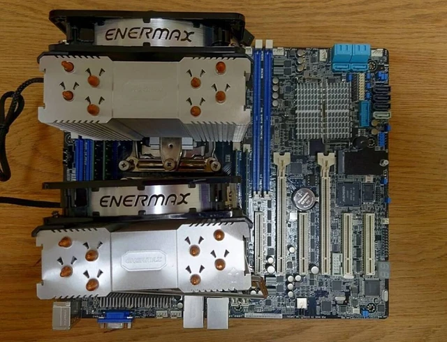 DUAL XEON E5-2667 V4 CPU Asus Z10PA-D8 Motherboard 32GB DDR4 ECC RAM ...