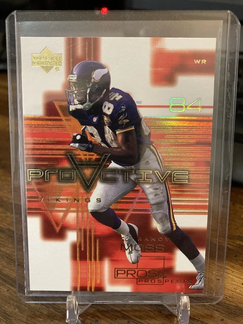 RANDY MOSS 2001 Upper Deck Pro Active #PA6 insert Vikings EUR 1,37 ...