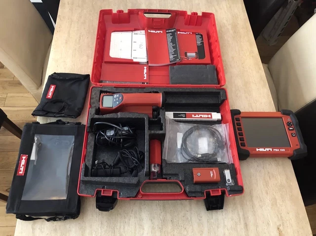 HILTI PS 200 PS 250 Ferroscan rebar Detection System & Monitor PSA100 £ ...