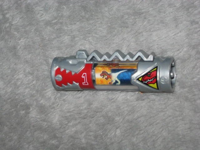 POWER RANGERS DINO Charge ~ #1 Red T-Rex Charger LU-C2307 Megazord ...