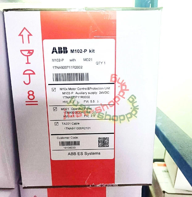 1PCS NEW ABB Motor Control Unit M102-P 1TNA920711R2002 with MD21 24VDC EUR 1.755,60 - PicClick FR