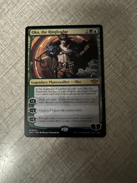 OKO, THE RINGGLEADERDER OTJ MTG 223 MITICO M/NM EUR 1,88 - PicClick IT