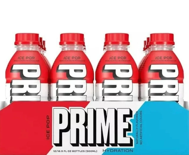 PRIME HYDRATION ENERGY Drink By Logan Paul X KSI 16.9oz Bottles 12 Pack ...