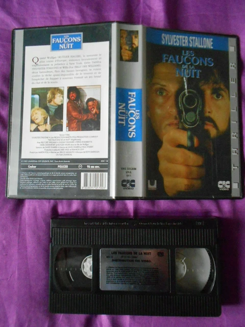 VHS (SECAM) LES Faucons de la Nuit de B.Malmuth avec S. Stallone (1981 ...