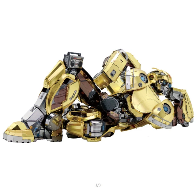 TRANSFORMERS T6 - Bumblebee 3D Metal Model Kit YM-L066 Shanghai Art ...