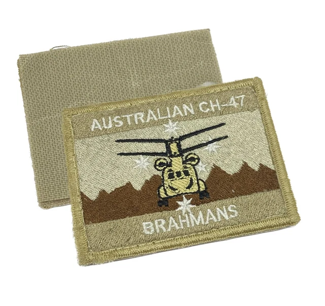 AUSTRALIAN ARMY AVIATION DPDU CH-47 Brahmans Hook & Loop Patch $25.00 ...