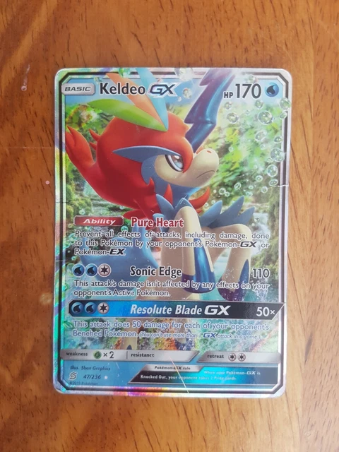 KELDEO GX - 47/236 - Ultra Rare - Pokemon Card EUR 1,81 - PicClick FR