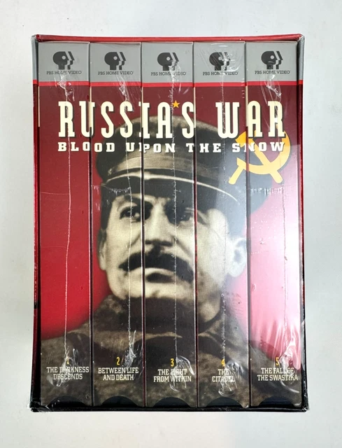 NEW SEALED RUSSIA'S War: Blood Upon the Snow (VHS, 1997, 5-Tape Set ...