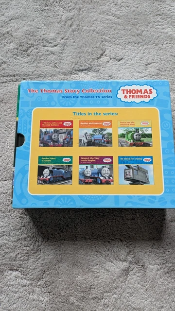 THOMAS THE TANK engine book set. The Thomas story collection 6 books £5 ...