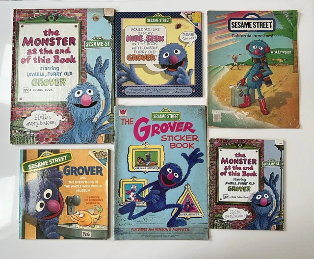 1970S SESAME STREET Grover Magazine/book Lot (6) £7.43 - PicClick UK