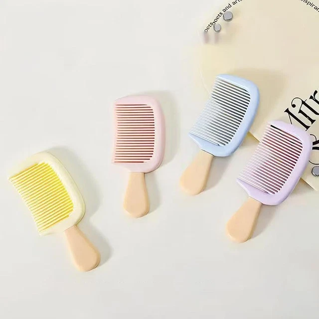 ICE CREAM SHAPE Anti-Static Home Use Comb - Children's Hairdressing ...