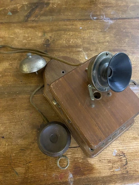 ANTIQUE TELEPHONE RARE Vintage £95.00 - PicClick UK