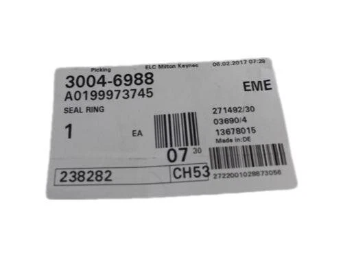 MERCEDES-BENZ CL350 ENGINE Camshaft Magnet Seal O-Ring Genuine ...