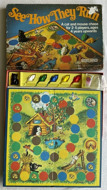COLLECTABLE VINTAGE “SEE How They Run” Board Game, Spears Games, 1980 ...