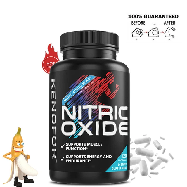NITRIC OXIDE SUPPLEMENT-SUPPORT Muscle Growth And Workout Recovery ...