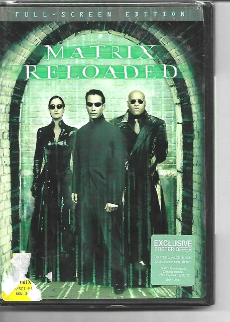 THE MATRIX RELOADED (Two Disc Full Screen Edition) $6.42 - PicClick CA
