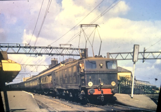 35MM SLIDE BY Colour Rail DE 1643 Class EM1 Woodhead Electric ...