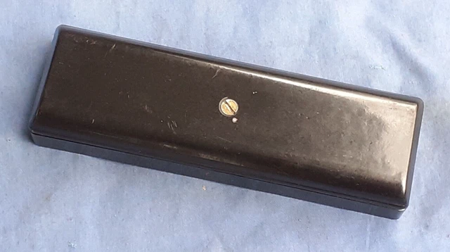 VINTAGE GPO/POST OFFICE Black Bakelite Block, Terminal BT 20/8, 1964 £ ...