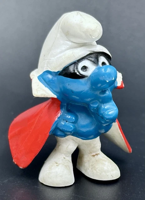 SCHLEICH 1966 SPY SMURF PVC Figure Peyo Vintage Smurfs £6.20 - PicClick UK