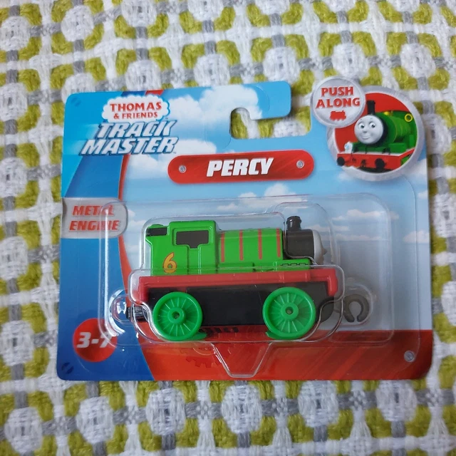 THOMAS & FRIENDS Push Along PERCY Track Master train Thomas the Tank ...