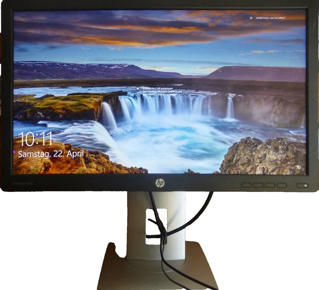 HP ELITEDISPLAY E243D 23,8 Zoll Full HD IPS LED Monitor - Silber EUR ...