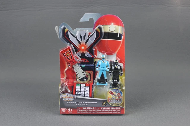 POWER RANGERS - BanDai - Legendary Ranger Key Pack -Mighty Morphin ...